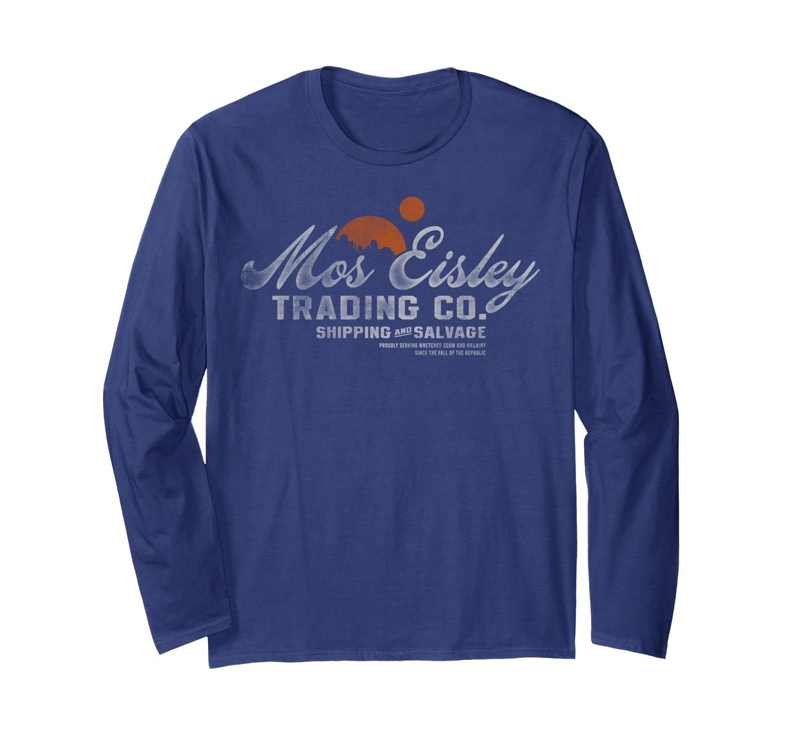 スターウォーズ モス・アイズリー Mos Eisley Trading Co ロゴデザイン ロングTシャツ 長袖 ロンT 公式ライセンス【商品情報】・ ブランド: スターウォーズ公式ライセンス・ デザイン: モス・アイズリー・トレーディング...