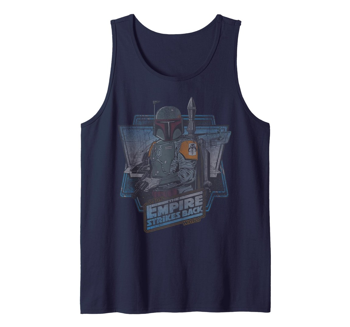 スターウォーズ 帝国の逆襲 The Empire Strikes Back ボバ・フェット Boba Fett ヴィンテージ ポートレート タンクトップ【商品情報】:・ ブランド: スターウォーズ公式ライセンス・ デザイン: ボバ・フェット...