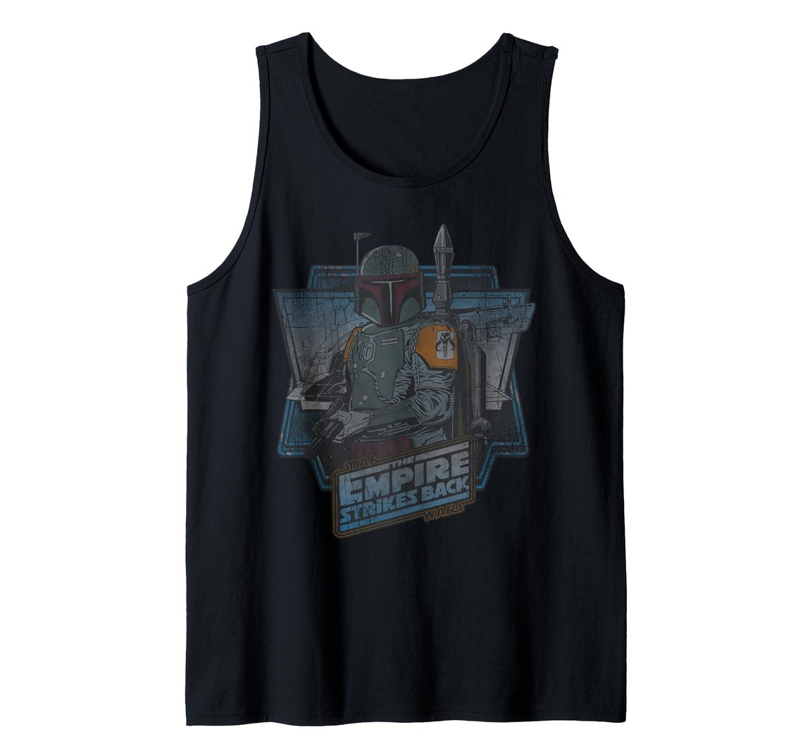 スターウォーズ 帝国の逆襲 The Empire Strikes Back ボバ・フェット Boba Fett ヴィンテージ ポートレート タンクトップ【商品情報】・ ブランド: スター・ウォーズ 公式ライセンス品・ デザイン: ボバ・フェ...