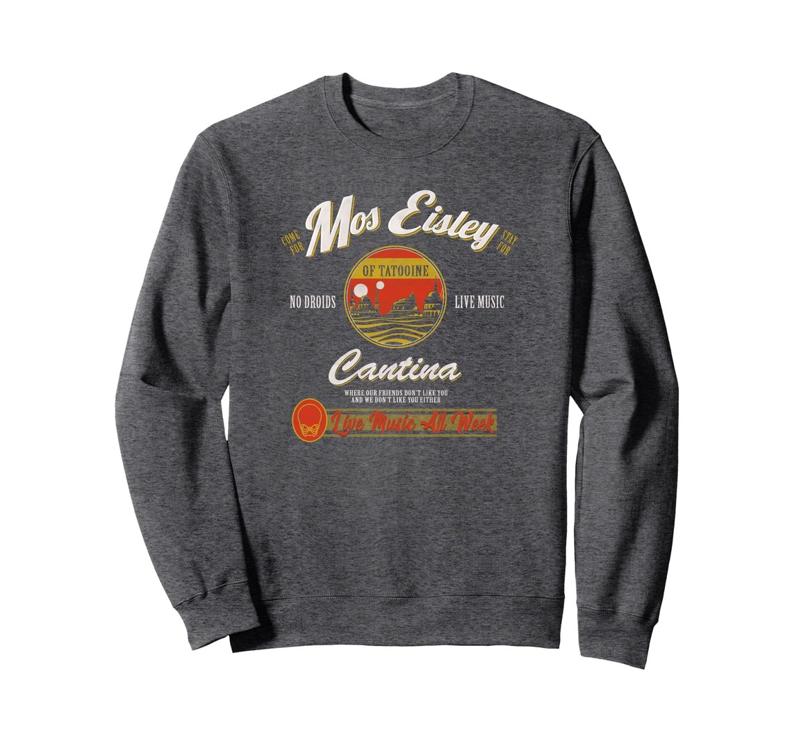 スターウォーズ Star Wars モス・アイズリー・カンティーナ Mos Eisley Cantina ライブ広告デザイン スウェット トレーナー 長袖【商品情報】・ ブランド: スターウォーズ公式ライセンス・ デザイン: モス・アイズリ...