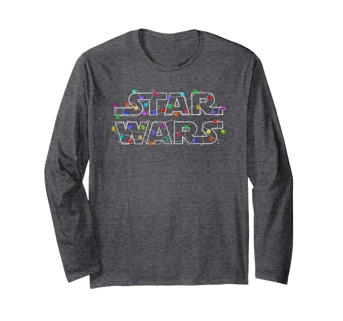 スターウォーズ Star Wars クリスマスライト ロゴ デザイン ロングTシャツ 長袖【商品情報】・ ブランド: スターウォーズ公式ライセンス・ デザイン: クリスマスライト ロゴ・ アイテム種別: ロングTシャツ (長袖Tシャツ)【特...