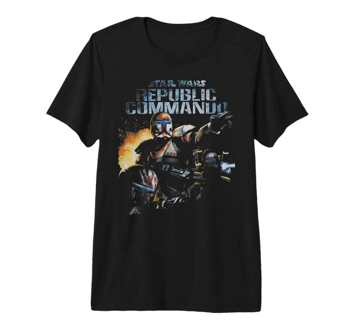 スターウォーズ リパブリック・コマンド Star Wars Republic Commando クローン・コマンドー ビデオゲーム グラフィック Tシャツ 半袖【商品情報】・ ブランド: スターウォーズ Star Wars 公式ライセンス・...