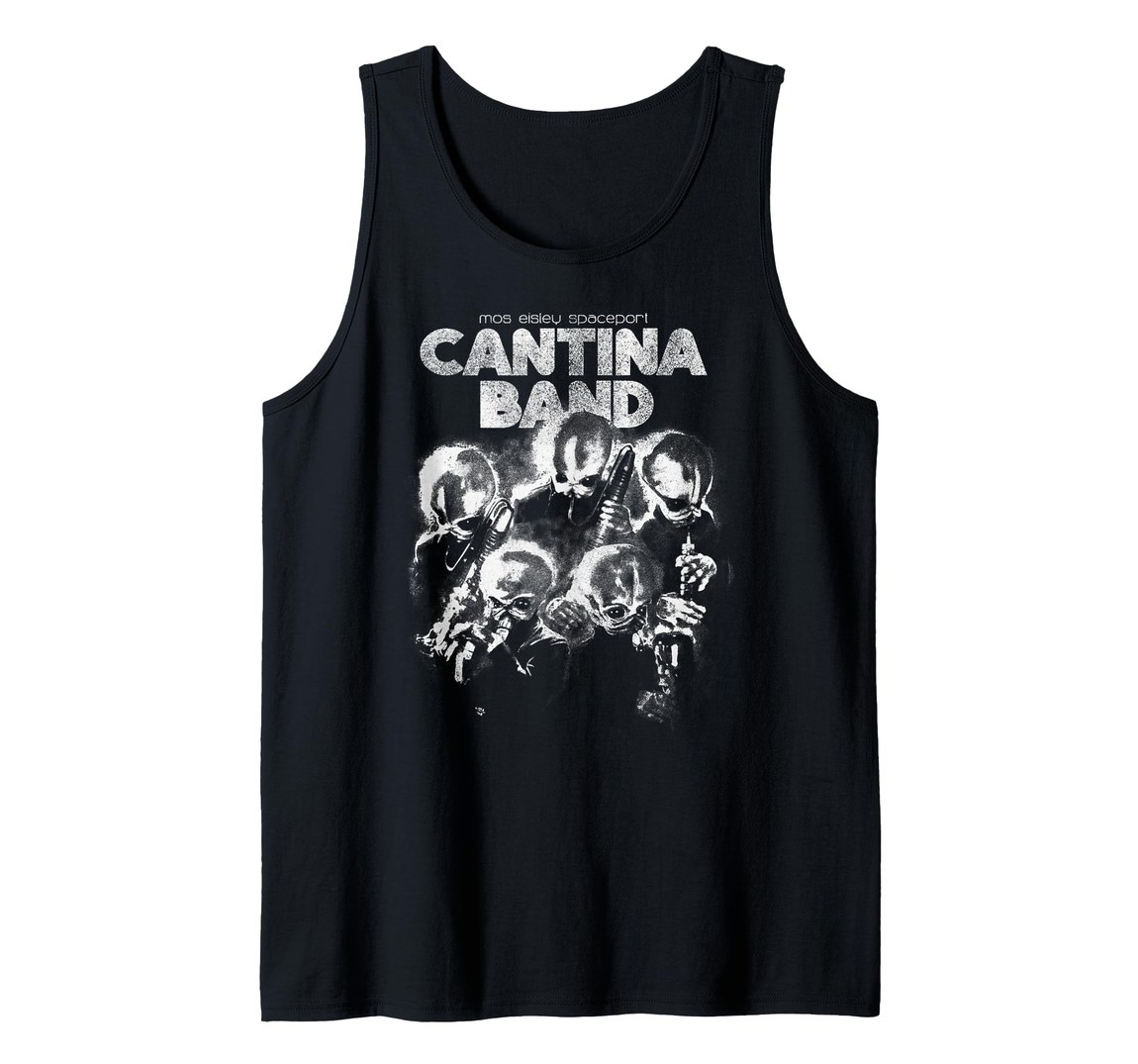 スターウォーズ モス・アイズリー カンティーナ・バンド Mos Eisley Spaceport Cantina Band ポートレート タンクトップ【商品情報】・ ブランド: スターウォーズ公式ライセンス・ デザイン: モス・アイズリー・...