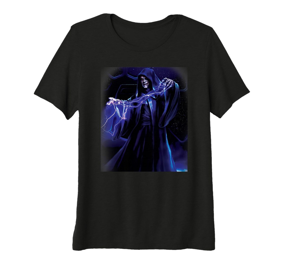 スターウォーズ パルパティーン皇帝 ダース・シディアス Emperor Palpatine Darth Sidious フォース・ライトニング レディース Tシャツ 半袖【商品情報】・ ブランド: スターウォーズ公式ライセンス・ デザイン:...