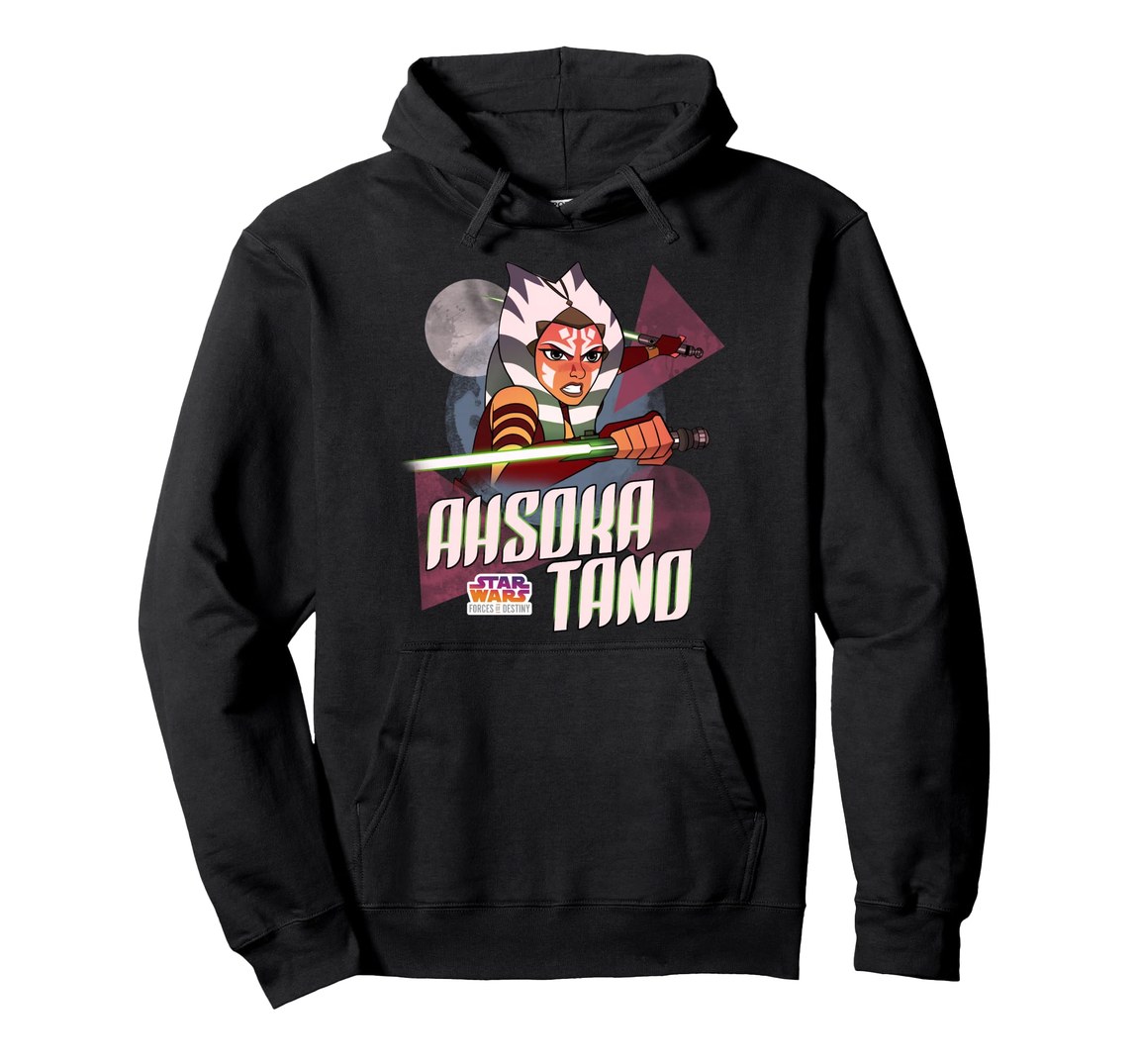 スターウォーズ フォース・オブ・デスティニー Forces Of Destiny アソーカ・タノ Ahsoka Tano アクションポーズ プルオーバー パーカー 長袖【商品情報】・ ブランド: スター・ウォーズ 公式ライセンス・ デザイン...