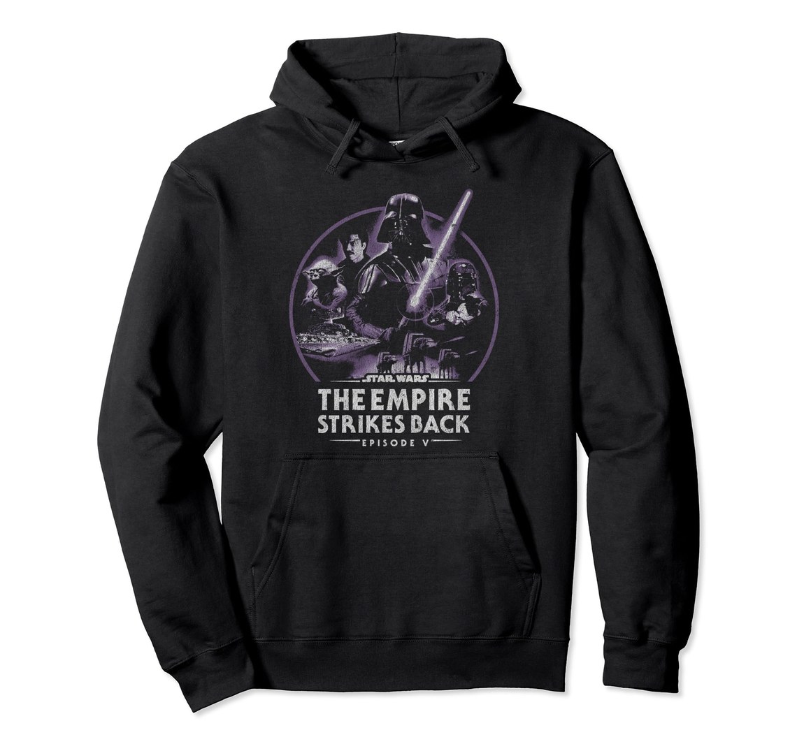 スターウォーズ 帝国の逆襲 The Empire Strikes Back グループショット ダークサークル キャラクター集合 プルオーバー パーカー 長袖【商品情報】・ ブランド: スターウォーズ公式ライセンス・ デザイン: 帝国の逆襲 ...