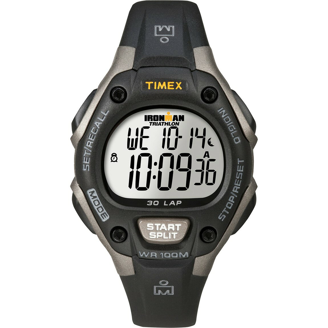 PRODUCT DETAILS タイメックス Ironman Classic 30 Mid-Size ユニセックス デジタル 樹脂バンド ブラック グレー 34mm【商品仕様】・ ムーブメント：クォーツ・ ケース径：34mm・ ケース厚：1...