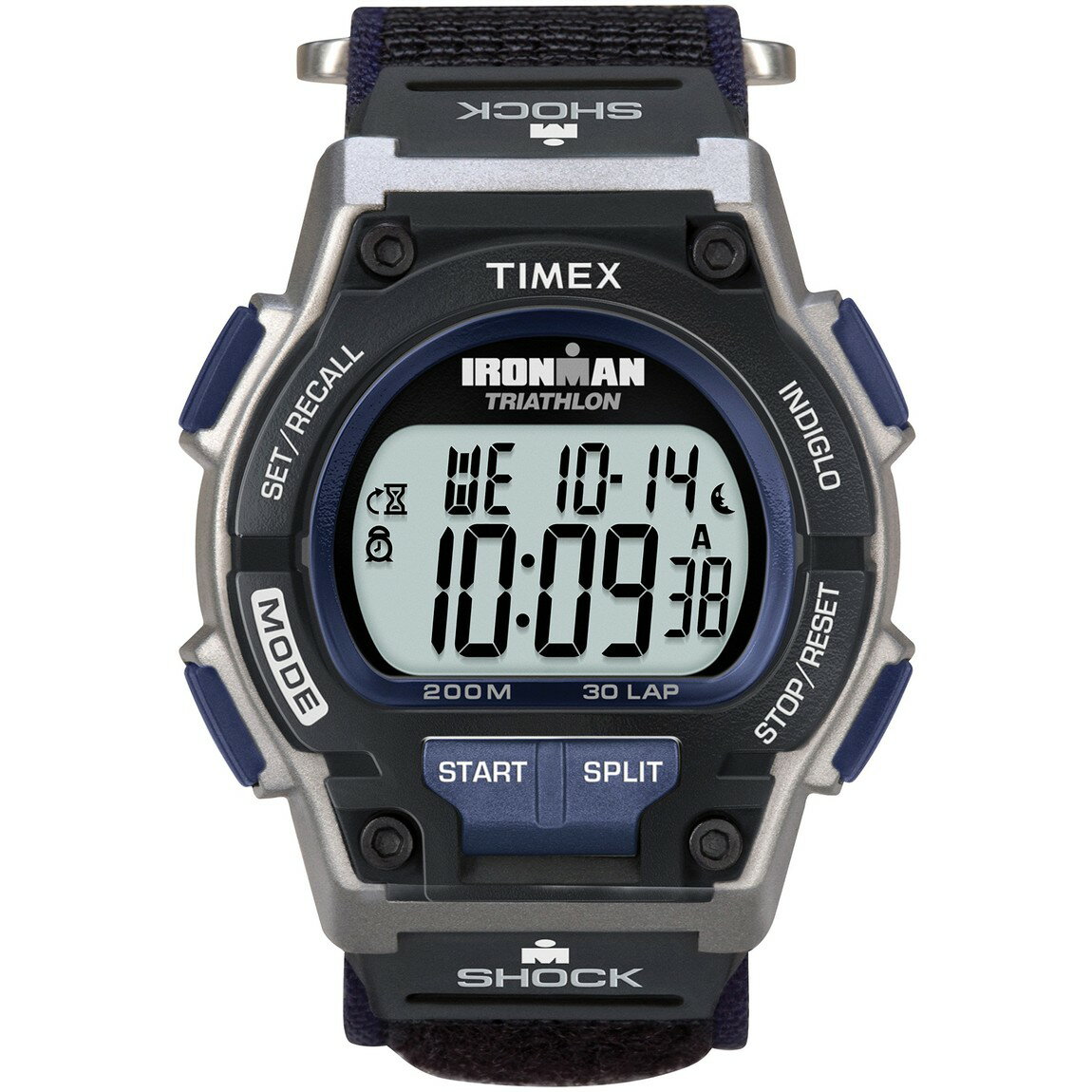 PRODUCT DETAILS タイメックス Ironman Triathlon Endure 30 Shock メンズ ブラック シルバー 42mm ナイロンバンド デジタル 200m防水【商品仕様】・ ムーブメント：クォーツ・ ケース径...