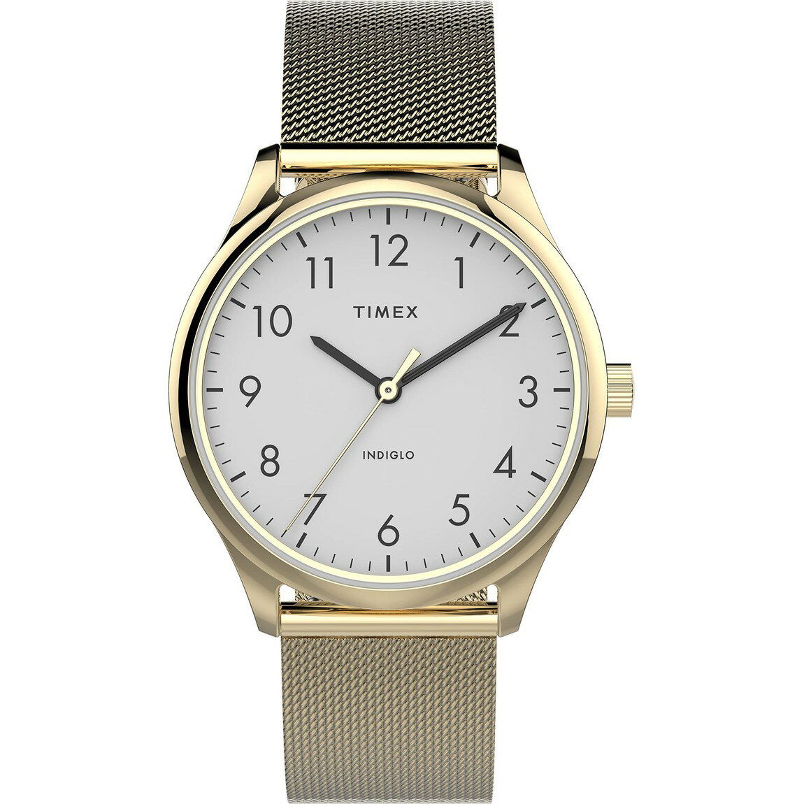 PRODUCT DETAILS タイメックス Modern Easy Reader レディース ゴールド 32mm ホワイト文字盤 ステンレスメッシュベルト 腕時計【商品仕様】・ ムーブメント：クォーツ・ ケース径：32mm・ ケース素材：...