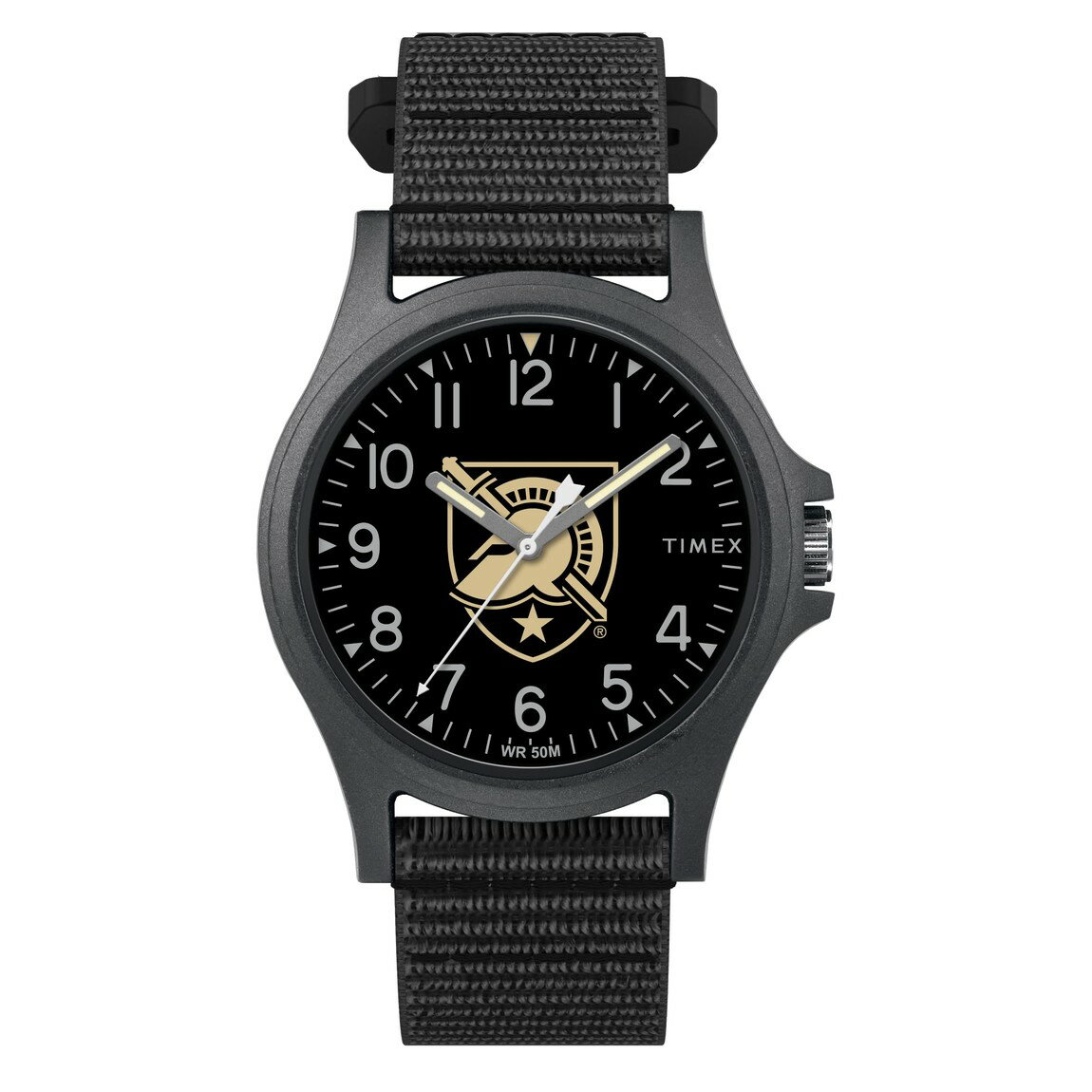 PRODUCT DETAILS タイメックス Collegiate Pride Army Black Knights メンズ ブラック文字盤 ナイロンバンド 40mm【商品仕様】・ ムーブメント：クォーツ・ ケース径：40mm・ ケース素材...