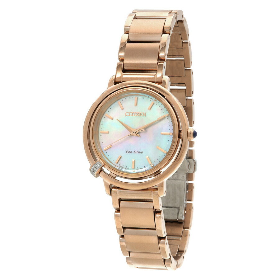 商品説明 主な機能/スペック・ローズゴールドトーンステンレススチールケース&ブレスレット・固定式ローズゴールドトーンステンレススチールベゼル・マザーオブパールダイヤル、ローズゴールドトーンの針とインデックスアワーマーカー・アウターリムに分マ...