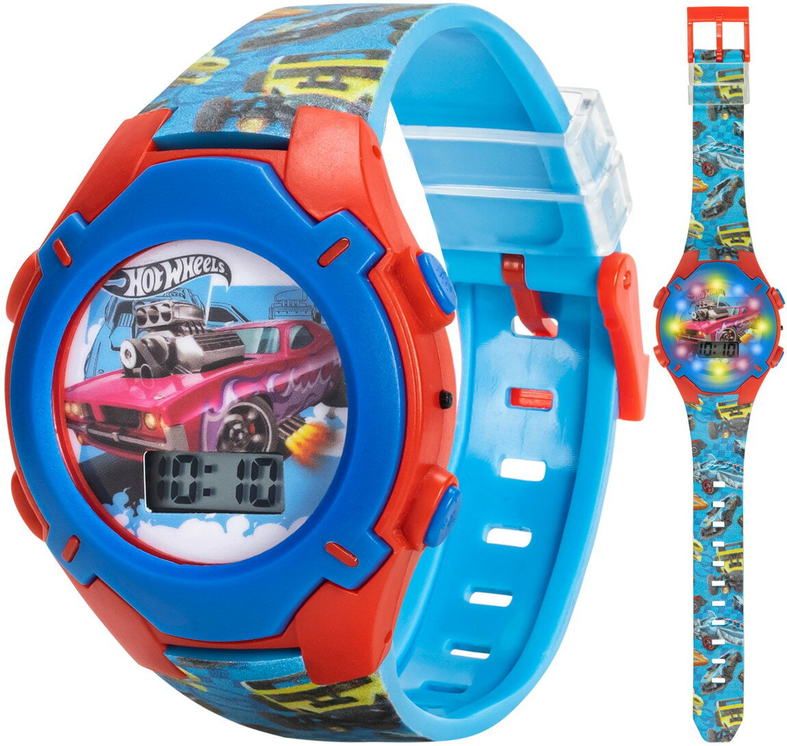 PRODUCT DETAILS Hot Wheels キッズウォッチ 子供用 腕時計 ライト点滅機能付き デジタル LCD表示 男の子 女の子 プレゼント【商品仕様】・ブランド：Hot Wheels・表示方式：デジタル（LCDディスプレイ）...