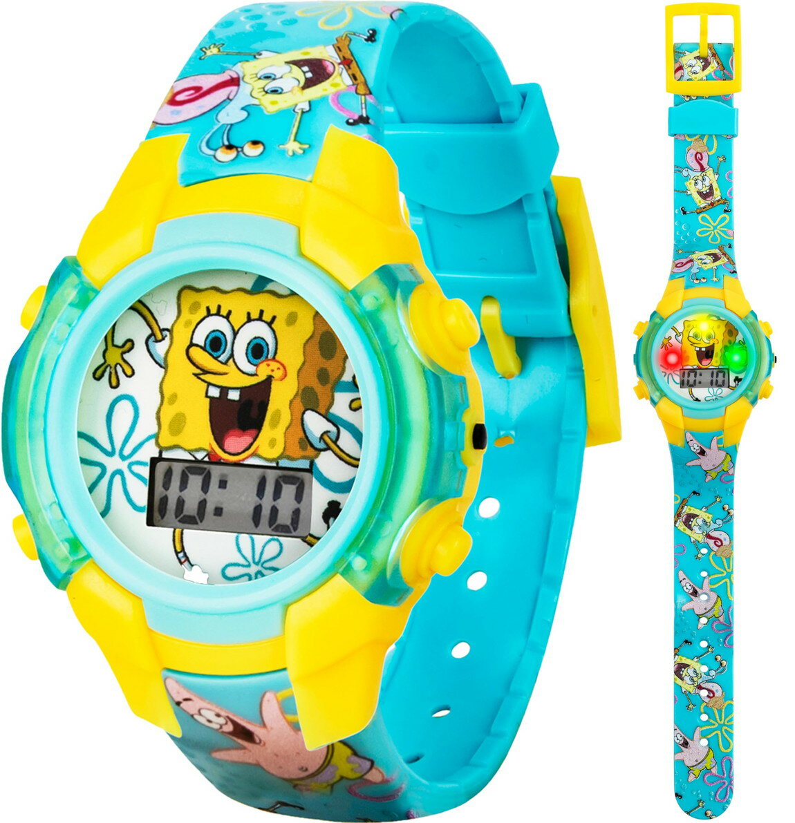 PRODUCT DETAILS Nickelodeon SpongeBob SquarePants キッズ 腕時計 デジタル LCD LEDライト付き 子供用 キャラクター ウォッチ【商品仕様】・ブランド：Nickelodeon・キャラクタ...