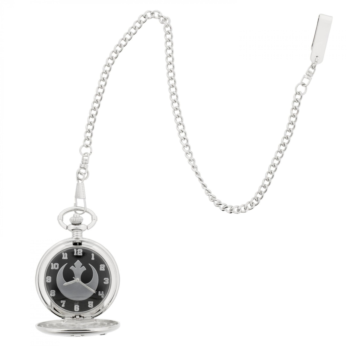 PRODUCT DETAILS Accutime Star Wars Rebel Alliance 懐中時計 シルバーカラー チェーン付き 反乱同盟軍 ロゴ【商品仕様】・ブランド：Accutime・シリーズ：Star Wars Rebel ...