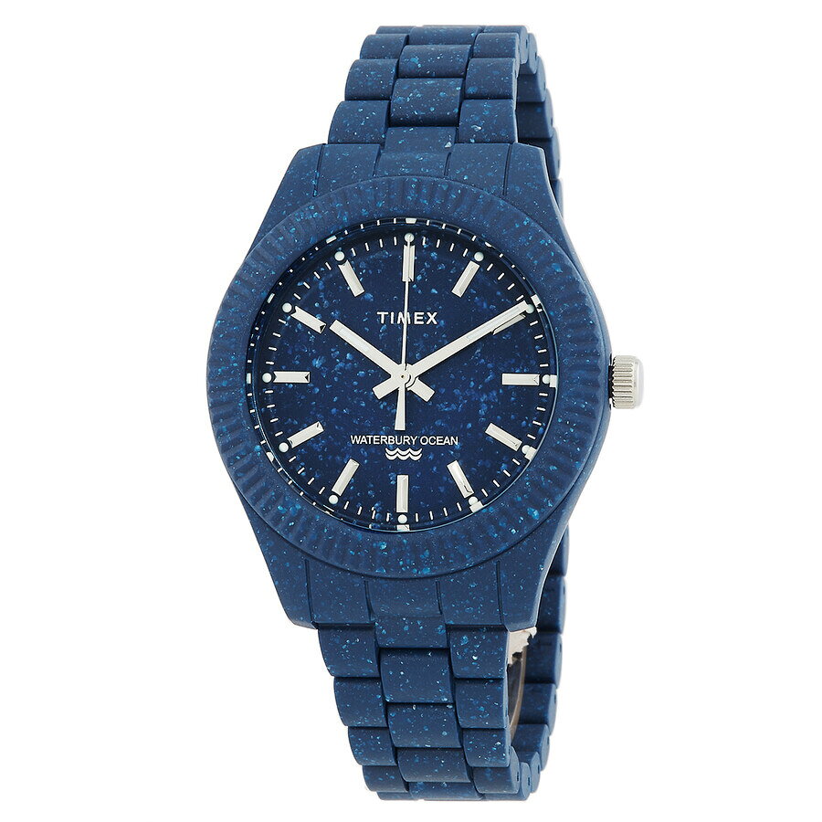 PRODUCT DETAILS Timex メンズ 腕時計 クォーツ ブルー文字盤 樹脂素材 42mm径 カジュアル ウォーターベリーオーシャン【商品仕様】・ ムーブメント：クォーツ・ ケース素材：樹脂・ ケースサイズ：42mm・ ブレス素...