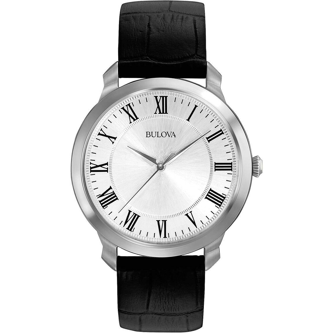 PRODUCT DETAILS Bulova Men's Classic 腕時計 クオーツ ブラックレザーストラップ ローマンインデックス 41mm【商品仕様】・ ブランド：Bulova・ ムーブメント：3針クオーツ・ ケース素材：シルバー...