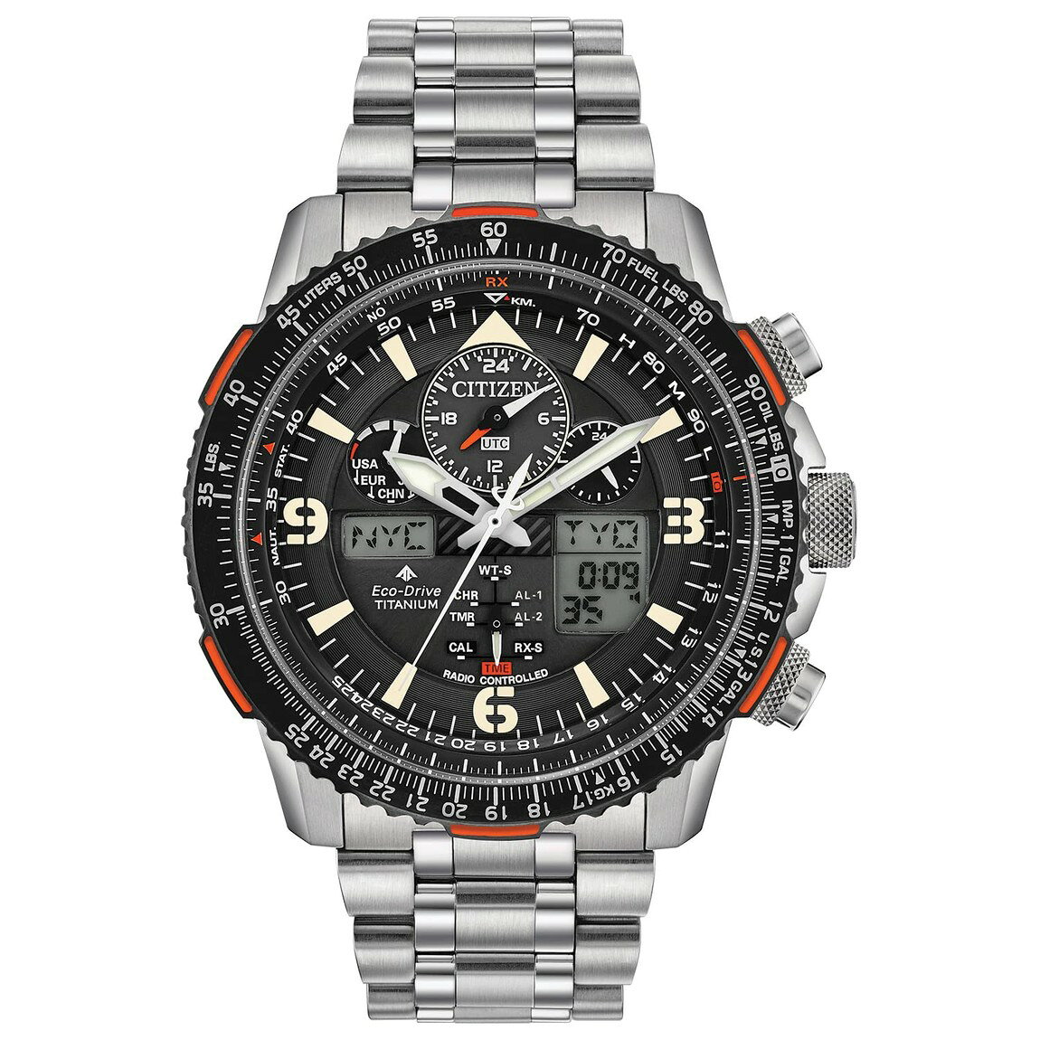 PRODUCT DETAILS Citizen Promaster Skyhawk A-T 腕時計 ブラック文字盤 スーパーチタニウム エコ・ドライブ 電波時計 メンズ【商品仕様】・ ブランド：Citizen・ ムーブメント：エコ・ドライブ...