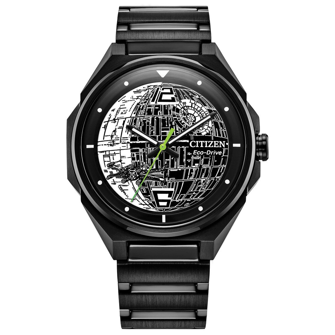 PRODUCT DETAILS Citizen Star Wars Death Star 腕時計 メンズ エコドライブ ブラック IPステンレス 41mm BJ6539-50W【商品仕様】・ ブランド：Citizen・ ムーブメント：エコド...