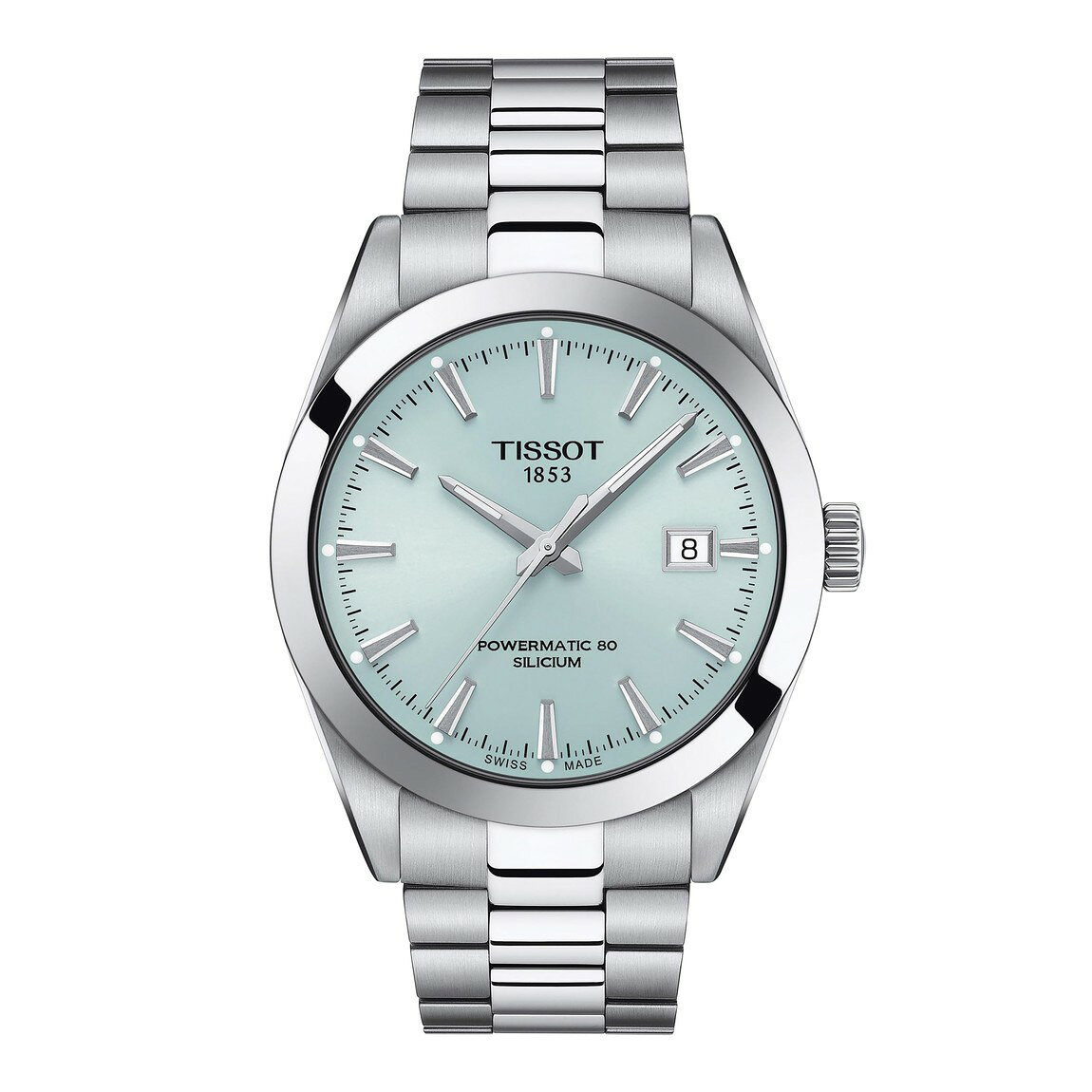 PRODUCT DETAILS Tissot Gentleman Powermatic 80 Silicium 腕時計 メンズ 自動巻き ステンレスベルト デイト シースルーバック【商品仕様】・ ブランド：Tissot・ ムーブメント：自動...