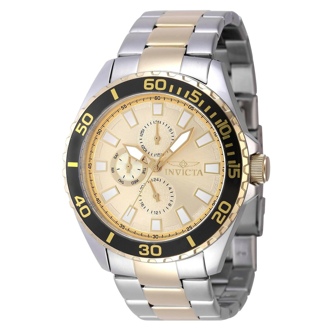 PRODUCT DETAILS Invicta Pro Diver 腕時計 メンズ 46mm クオーツ ステンレススチール ゴールド文字盤 ツートーン 47579【商品仕様】・ ブランド：Invicta・ ムーブメント：クオーツ・ ケース素...