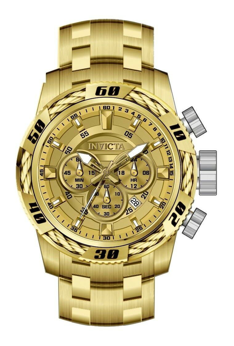 PRODUCT DETAILS Invicta Speedway 腕時計 メンズ 50mm ゴールド ステンレススチール ゴールド文字盤 クォーツ VD53【商品仕様】・ ブランド：Invicta・ シリーズ：Speedway・ ムーブメン...
