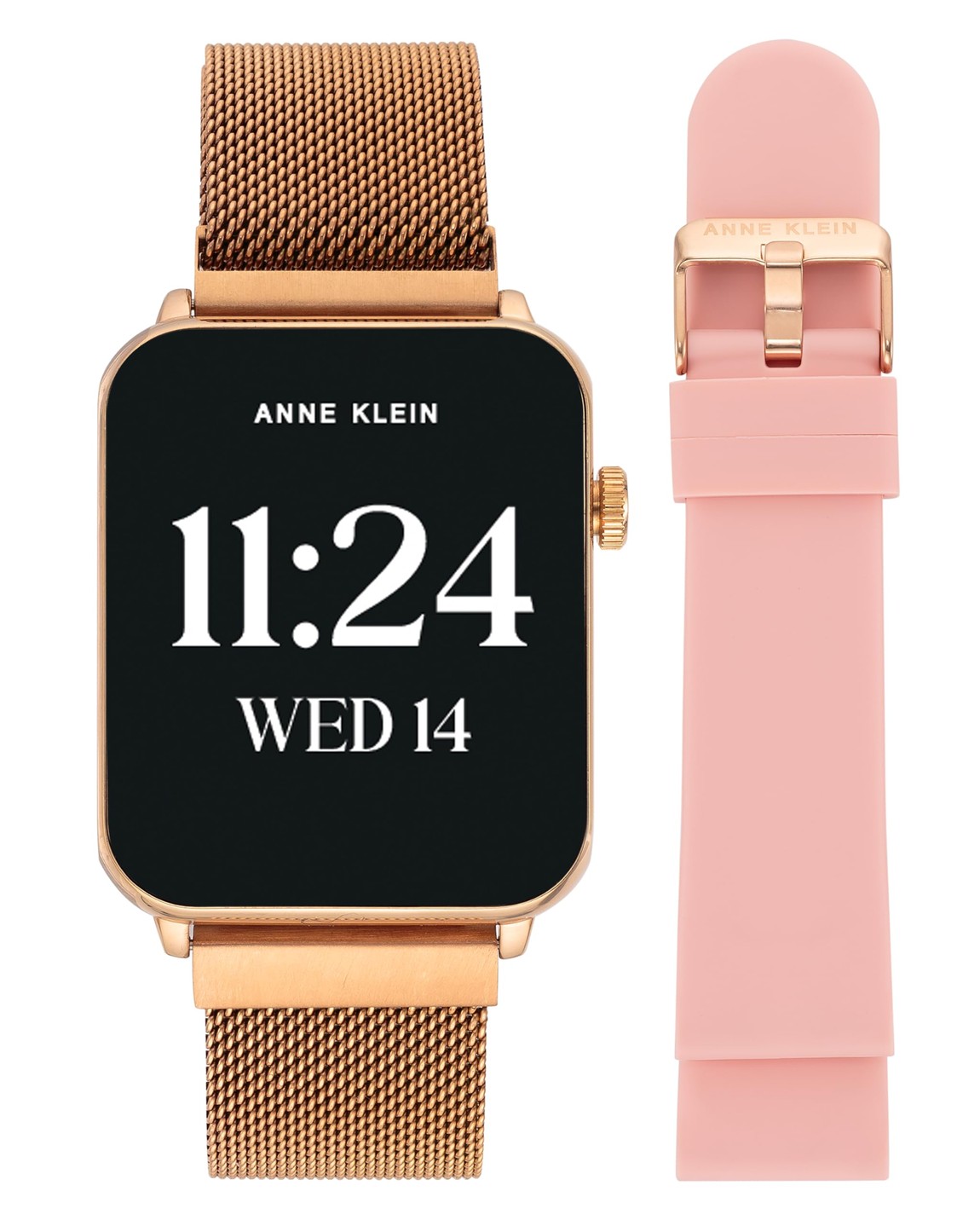 PRODUCT DETAILS Anne Klein Connect It Stellar Smartwatch Set 腕時計 スマートウォッチ 35mm径 交換ベルト付【商品仕様】・ ブランド：Anne Klein・ ムーブメント：スマ...