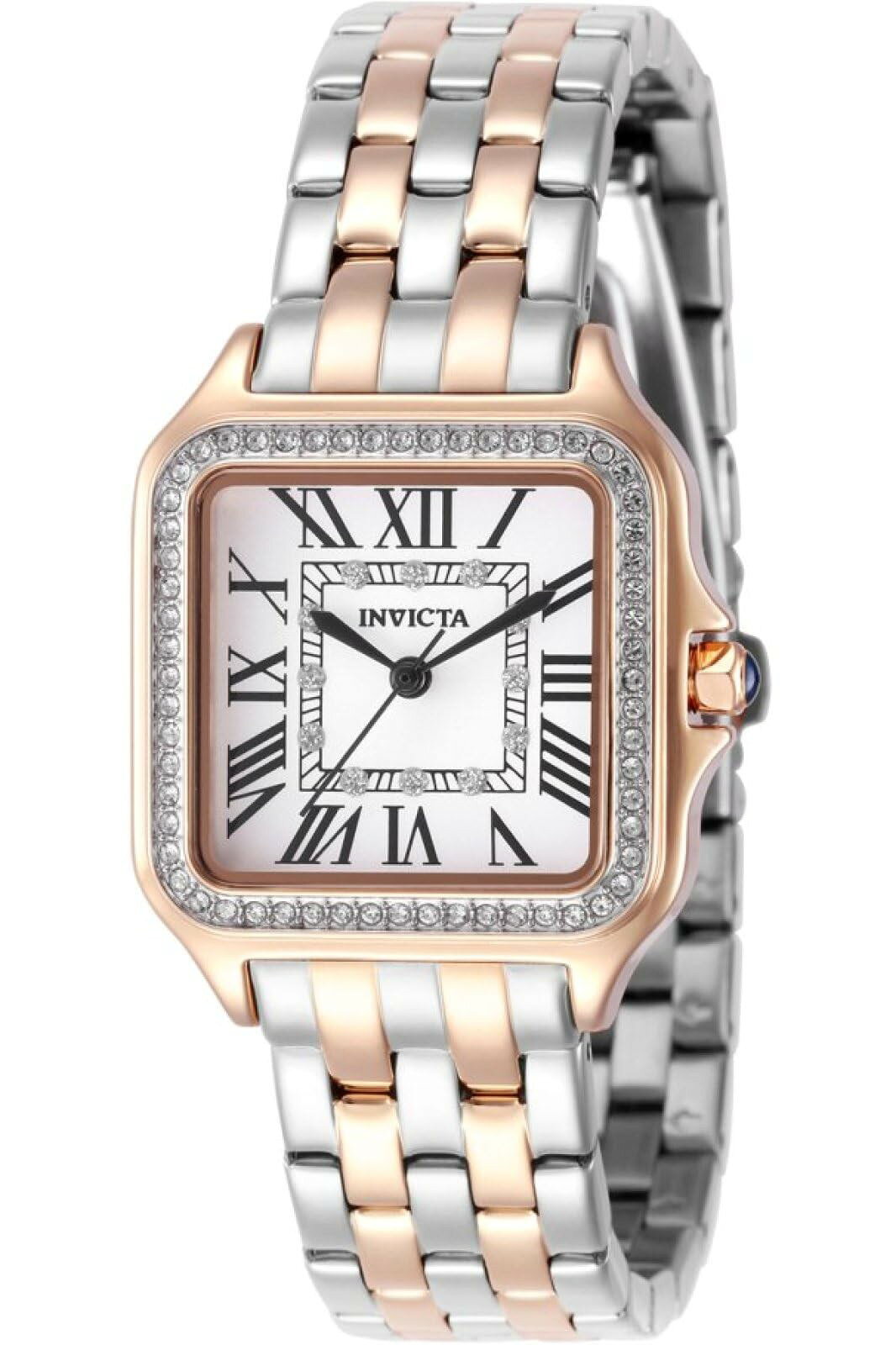 PRODUCT DETAILS Invicta Angel Lady 腕時計 レディース 28mm ステンレススチール ローズゴールド シルバー文字盤 クオーツ PC21J【商品仕様】・ ブランド：Invicta・ ムーブメント：クオーツ ...