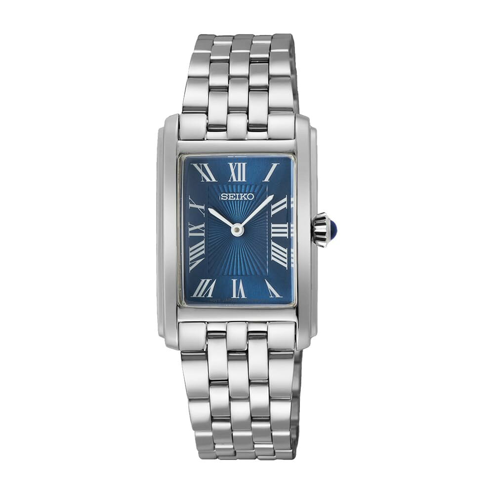 PRODUCT DETAILS SEIKO ブルー文字盤 クオーツ レディース 腕時計 SWR085P1【商品仕様】・ ブランド：SEIKO・ ムーブメント：クオーツ・ ケース径：22.2mm・ ケース厚さ：7.18mm・ ケース長さ：33...