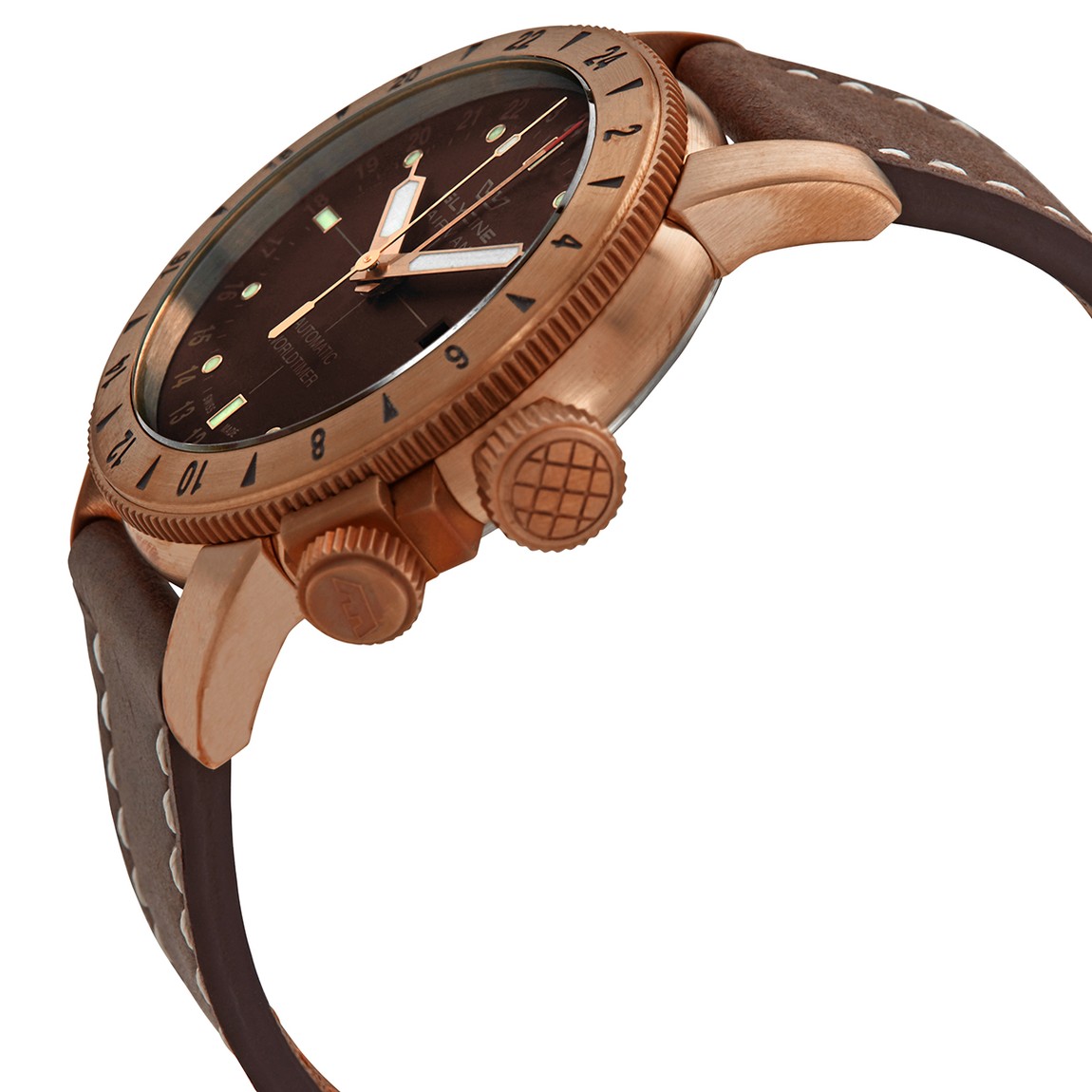 PRODUCT DETAILS Glycine Airman Automatic 腕時計 ブラウン文字盤 ブロンズケース メンズ GMT GL0166【商品仕様】・ ブランド：Glycine・ ムーブメント：自動巻き（Caliber GL2...