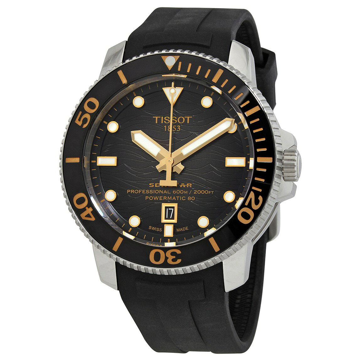 PRODUCT DETAILS Tissot Seastar 2000 腕時計 グレーグラデーション文字盤 自動巻き メンズ ラバーベルト T120.607.17.441.01【商品仕様】・ ブランド：Tissot・ ムーブメント：自動巻き...