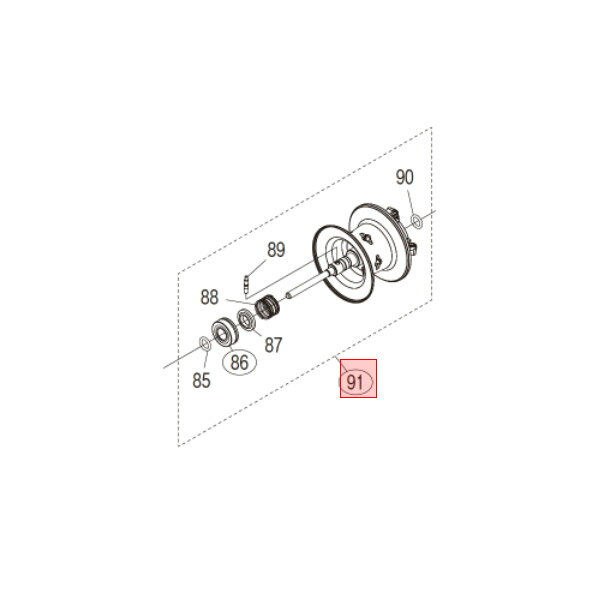 商品説明商品説明納期:1〜2週間程度でのご発送予定シマノ　22 メタニウムシャローエディション LEFT 左ハンドル (04478)用 純正標準スプール商品は画像91番のパーツ一式（85〜90番）が組まれた状態となります。こちらの商品はメー...