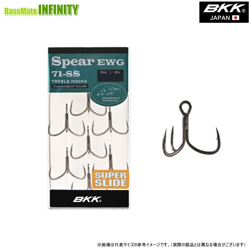 商品説明商品説明納期:2〜4日予定(土日祝水曜を除く)お取寄せでのご発送SPEAR EWG-71 SSの最大の特徴は、Short Shank＆Wide Gap！クランクベイトに最も適した形状、根掛かりを軽減フッキング率UPワンサイズあげたセ...