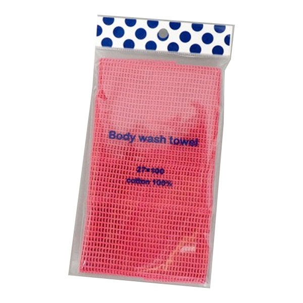 ＜商品詳細＞ ●商品名：8Gボディウォッシュタオル ●カラー：ポピーレッド ●品番：re-2019-21-pre ●素材：綿100% ●サイズ(約)：27×100cm ●内容量：1枚 ●生産国：日本ボディタオル 浴用タオル ボディウォッシュ...