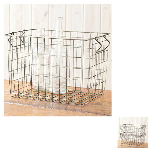 ———————————————————————— アンティークゴールドのワイヤーシリーズ。 おしゃれに、かつ機能的に お部屋の収納に一役買います。 ———————————————————————— サイズ：巾39.5×奥25×高25cm —...