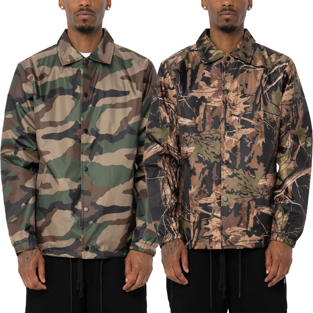 ＊PRO CLUB プロクラブ＊ ＊商品説明＊ 襟、フロントに6つのスナップ留め、伸縮性のある袖口、2つのサイドポケット、多用途の収納のための1つの内ポケットを備えた標準的なコーチ ジャケット。 リラックスしたフィット感により、寒い季節でも...