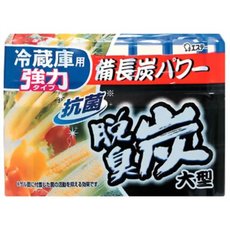 脱臭炭冷蔵庫用大型(240g) 商品説明 『脱臭炭冷蔵庫用大型(240g) 』 ■交換時期の分かりやすい小さくなるゼリー状脱臭剤 ■備長炭＋活性炭が悪臭を強力に脱臭します。 ■ゼリー状の炭が小さくなるので交換時期がはっきりわかります。 ■孟...