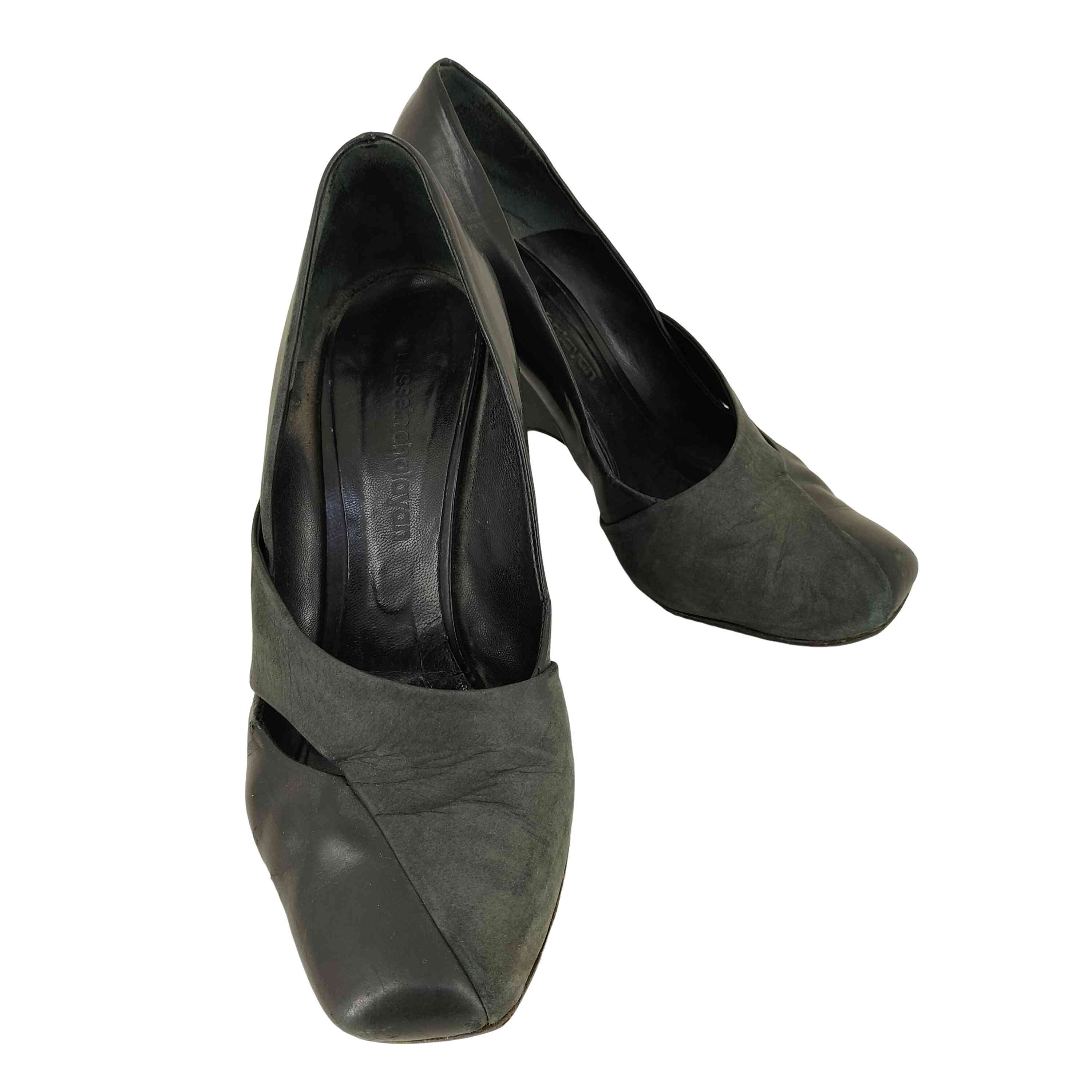 ブランド USED古着(ユーズドフルギ) カテゴリ レディース シューズ パンプス アイテム HUSSEIN CHALAYAN ヒールパンプス 表記サイズ EUR：38 参考サイズ 日本サイズ：24cm(相当) 実寸 アウトソール24cm ...