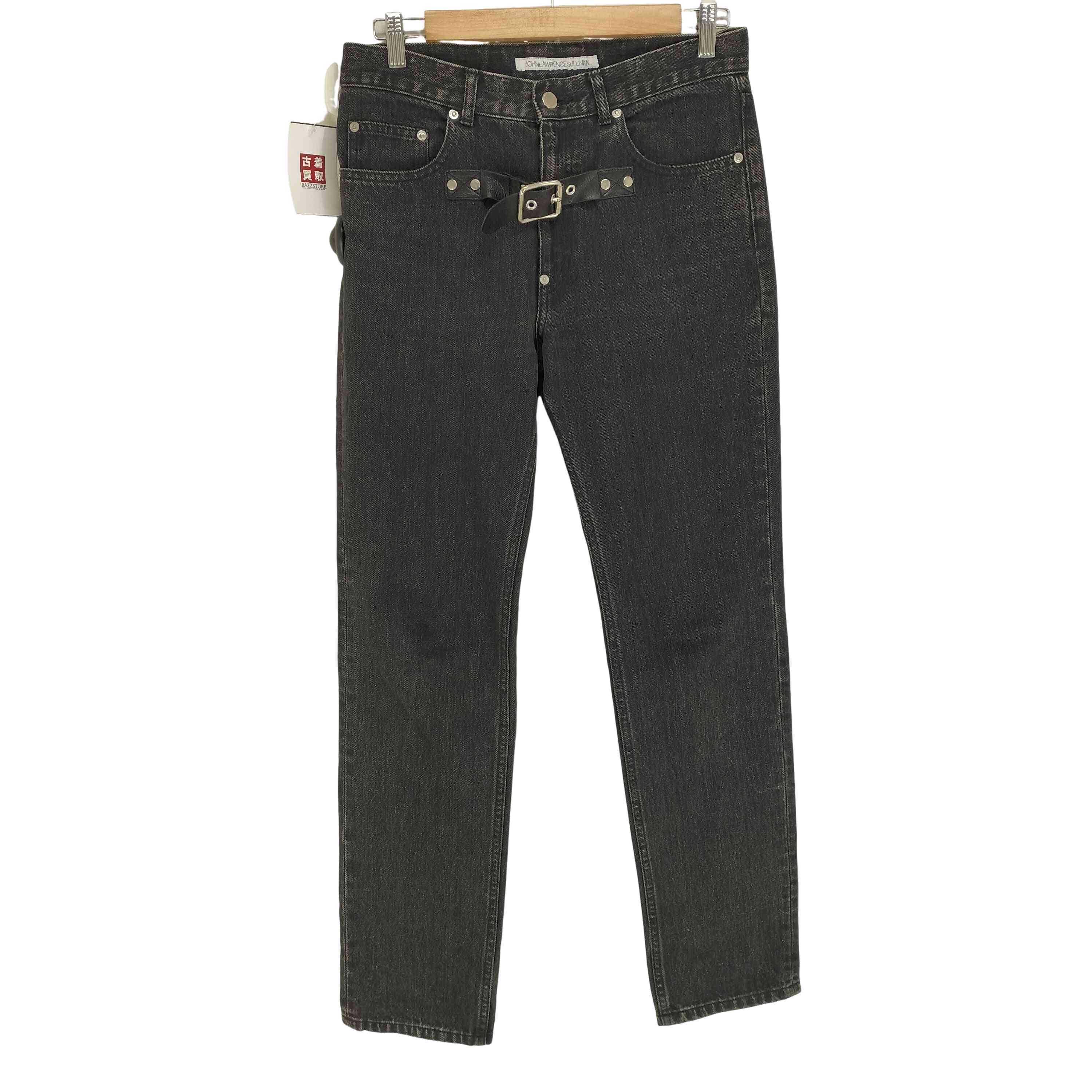 ブランド JOHN LAWRENCE SULLIVAN(ジョンローレンスサリバン) カテゴリ メンズ パンツ デニム アイテム FRONT SIDE BELTED DENIM PANTS 表記サイズ 46 参考サイズ 実寸 ウエスト40cm...