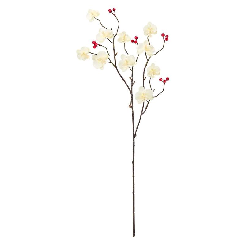 東京堂(Tokyodo) 造花 招福ファレノ クリーム 花径4～5.5×L68×W20cm 1入 FJ001798-001色名:#1 クリーム素材:ポリエステル、発泡スチロールサイズ:花径4～5.5×L68×W20cm