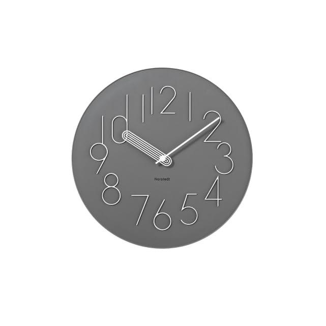 インターフォルム 掛け時計 CL-4468 ボールク【デザイン】 70年代のフォントから抽出した短針が特徴的なデザイン。 同心円のデザインがレトロな雰囲気を演出しつつ、今っぽさも漂わせています。 数字は見やすく、シンプルに、文字盤を囲うアウ...