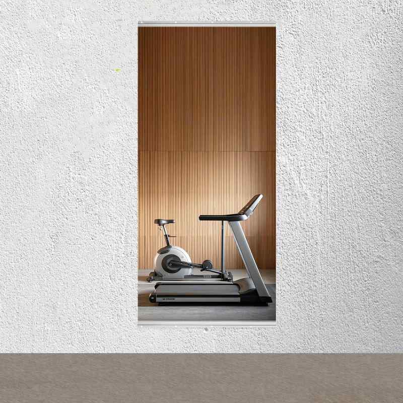 BOOLUU ジムミラー 強化ガラス製ジムカガミ 大型 割れないミラー フィットネスミラー 壁掛け鏡セット 全身ミラー ヨガ用鏡 姿見鏡 ダンス スタジオ バレ エスタジオ ダンスホール ボクシング強化ガラス：ジムミラーは強化ガラス製で、耐...