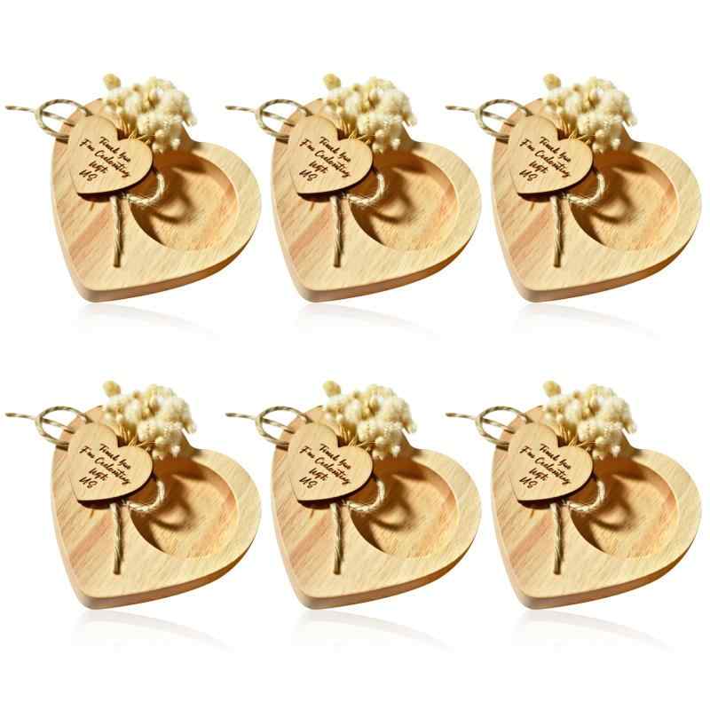 seimeinoki 6点セット キャンドルホルダー 木製ハート型キャンドルホルダー キャンドルスタンド ティーライトホルダー キャンドルライトディナーキャンドルスタンド 冬秋の装飾 家の装飾 ク【木製ハート型キャンドルホルダー】クラシック...