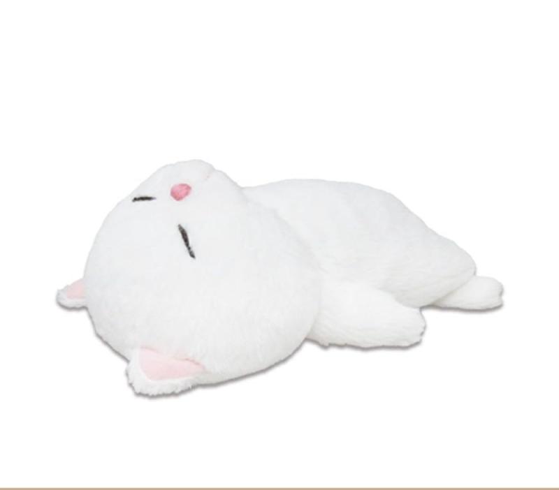 内藤デザイン研究所(Naitou Design) ぼうみたいなねこ しろぼう ぬいぐるみ 猫｢ぼうみたいなねこ｣登場。｢ぼうねことは｣…｢あるある｣な猫の姿をそのままぬいぐるみにしました。・寝姿が、まるで棒のような猫 ・隙間に入り込み、棒状...