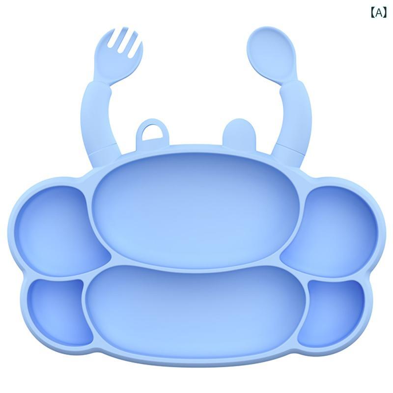 赤ちゃんの シリカゲルの 食器の カニの 形の 食品 級は 高温に 耐えます。商品番号: カニディナープレート/カスタマイズインポートするかどうか: いいえ供給カテゴリー: スポット製品カテゴリー: 食器セットブランド: SHUN DONG...