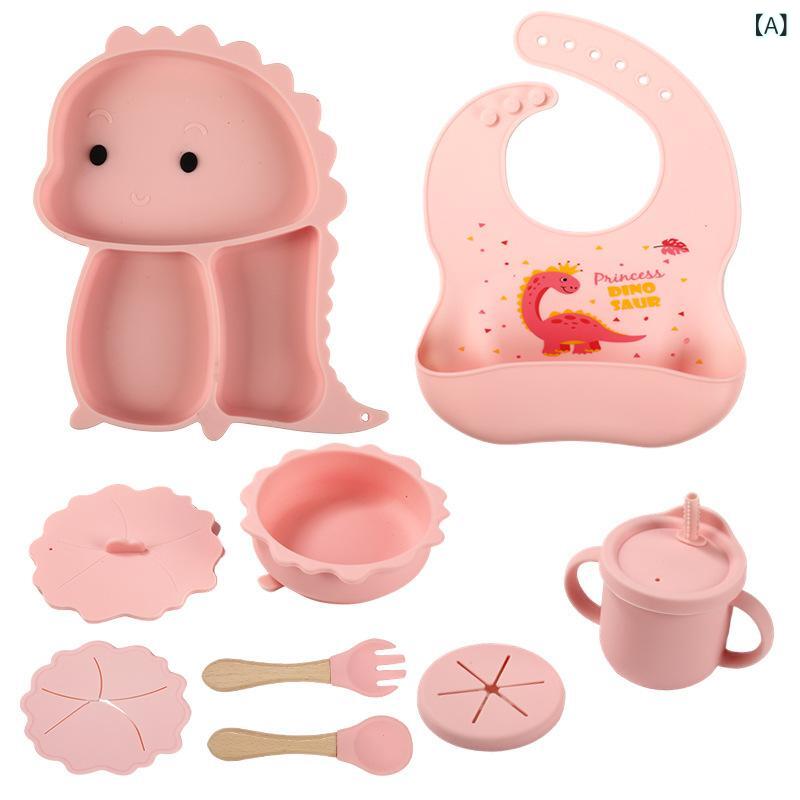 クロス ボーダー 恐竜 子供 シリカゲル 食器 吸盤 一体 式 碗 セット 赤ちゃん シリカゲル 食器 漫画 分 格 食事 皿貨物番号: TK901輸入ですか: いいえソースカテゴリ: 現物製品カテゴリ: カトラリーセットブランド: 料理が...