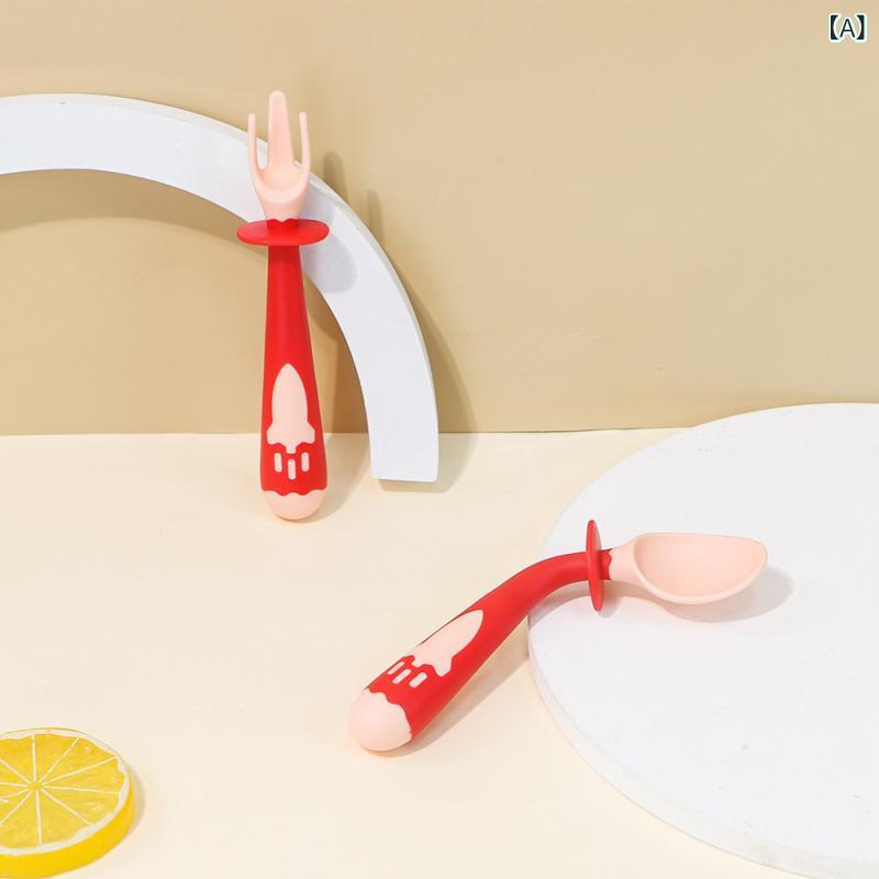 子供 用 ツイスト フォークと スプーン、 赤ちゃんの 食事 トレーニング スプーン、 ポータブル セット、 曲げ 可能な スプーン、 母子 用品 卸売 漫画商品番号: SY021輸入ですか: いいえ仕入れ区分: 在庫あり製品カテゴリー: ...