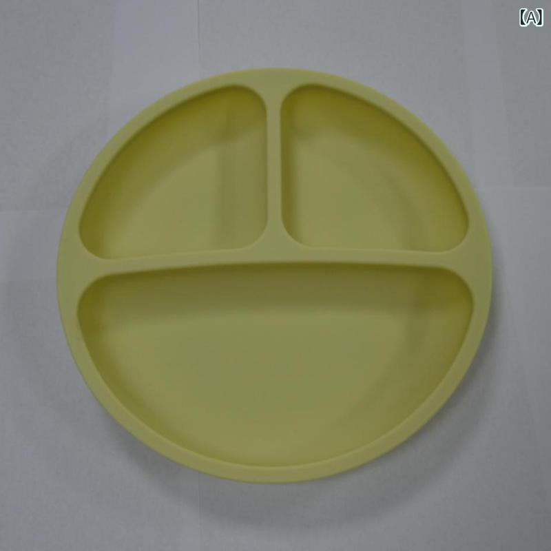丸い シリカゲルの 食事 皿の 母子の 食事 皿の 赤ちゃんの 補助 食器の 一体の 転倒 防止の 吸盤の 赤ちゃんの 飼育の 食器の シリカゲルの セット商品番号: シリコンディナープレート輸入するかどうか: いいえ供給カテゴリー: スポ...
