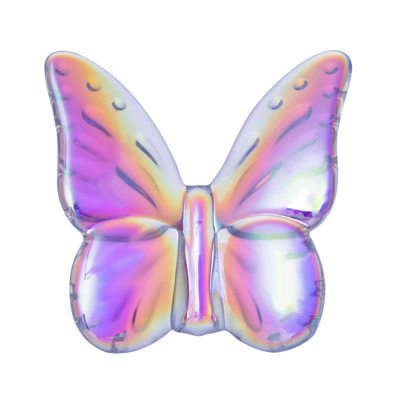 LONGWIN クリスタル蝶の彫刻コレクションクリスタルアニマルホームデコレーション誕生日プレゼントクリスマスプレゼント材料：LONGWIN水晶蝶彫像は高品質のk 9水晶から作られ、高屈折率と高透明度を持つ。規格：美しい蝶の彫像長さ76ミリ...