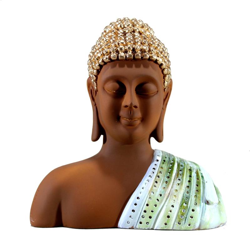 eSplanade 9" Buddha - Meditating Buddha - Polyresin Idol Statue Figurine MurtieSplanade Decor Range presents Serene...