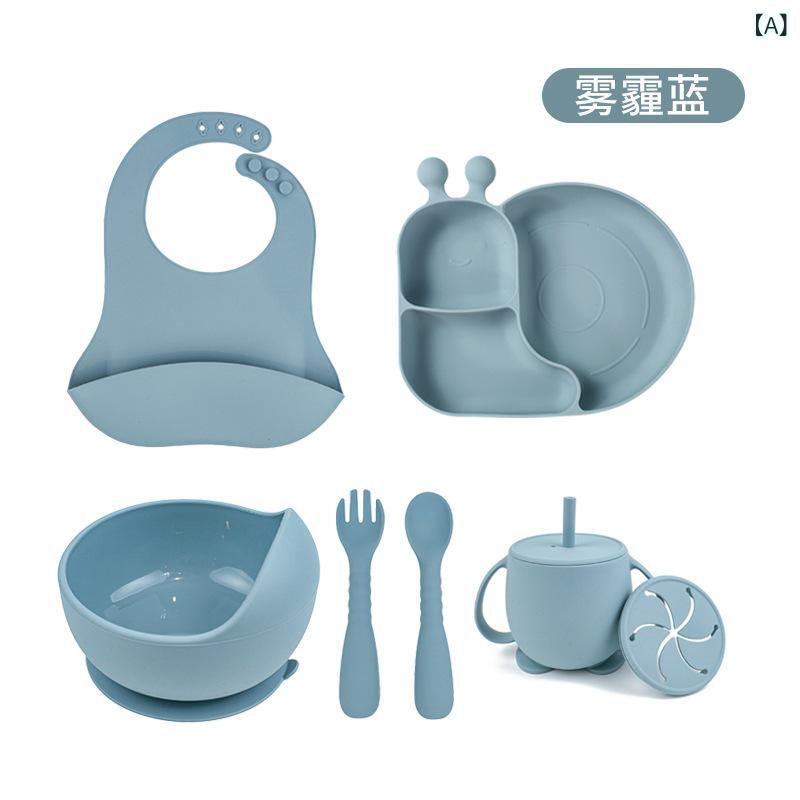 子供 用 シリカゲル 食器 7 点 セット商品番号: カタツムリディナープレート7点セット輸入するかどうか: いいえ供給カテゴリー: スポット製品カテゴリー: 食器セットブランド: zxyt材料: シリコーン対象年齢: 6か月以上粉ミルクボ...